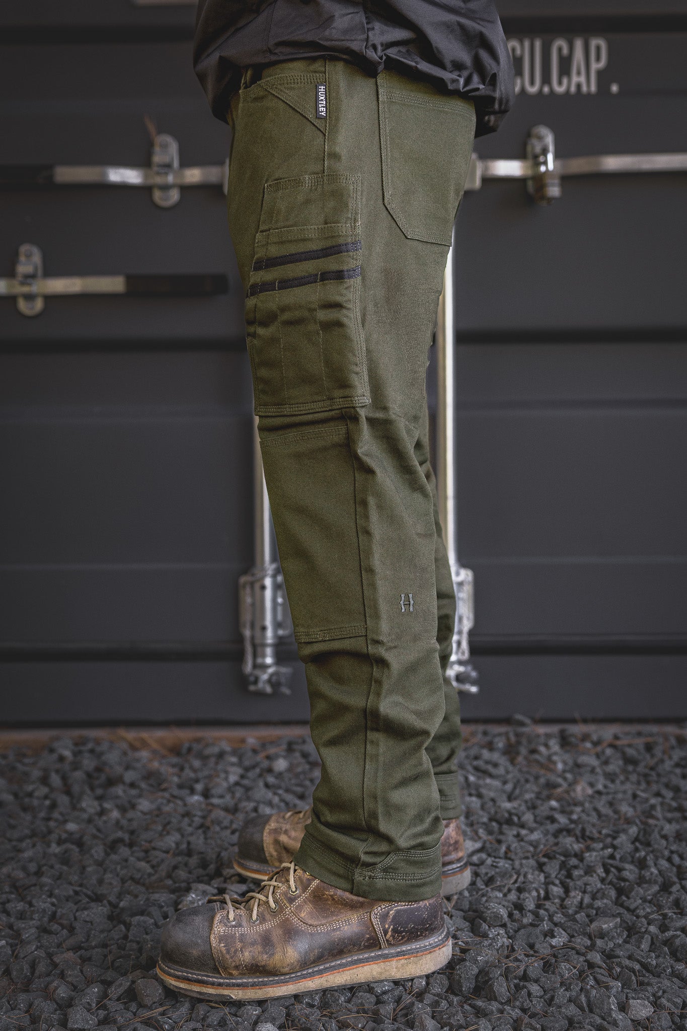 RX-1 Relaxed Work Pants O.D. Green – Huxtley